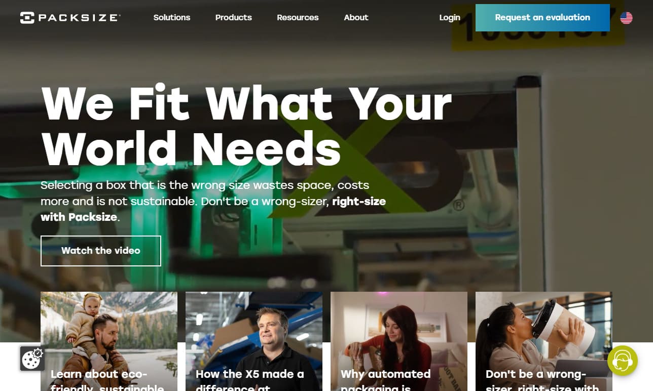 Packsize International, LLC | Packaging Machinery Companies